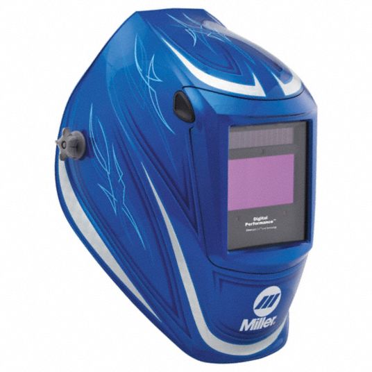MILLER ELECTRIC, Auto-Darkening, 3 Arc Sensors, Auto-Darkening Welding ...