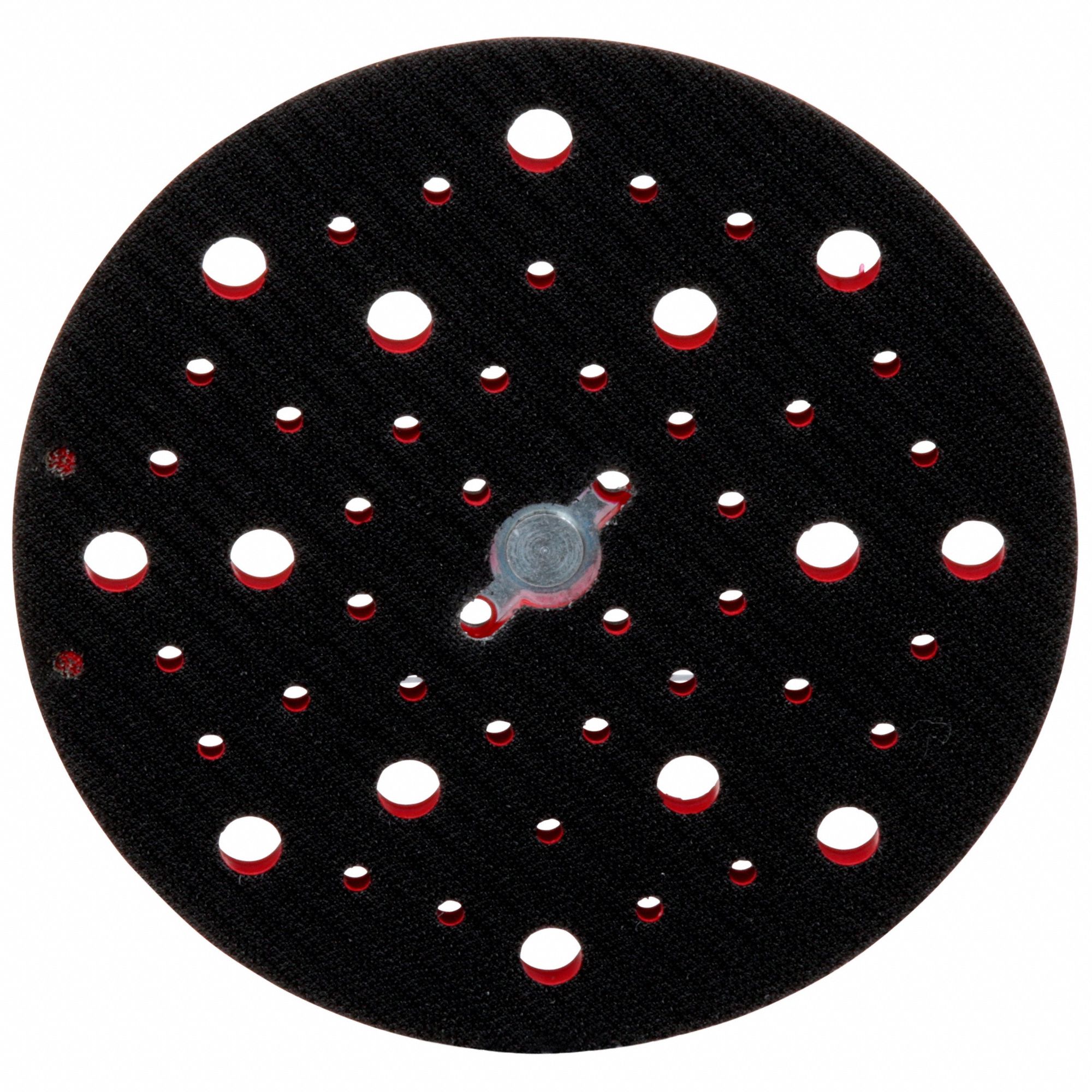 3M, 6 in Dia, 5/16"-24 Threaded-Shank, Low Profile Hook-and-Loop Disc ...