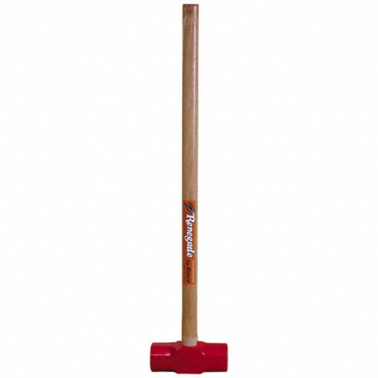 Steel, Wood Handle, Sledge Hammer - 794JF7|HIBD-12W - Grainger