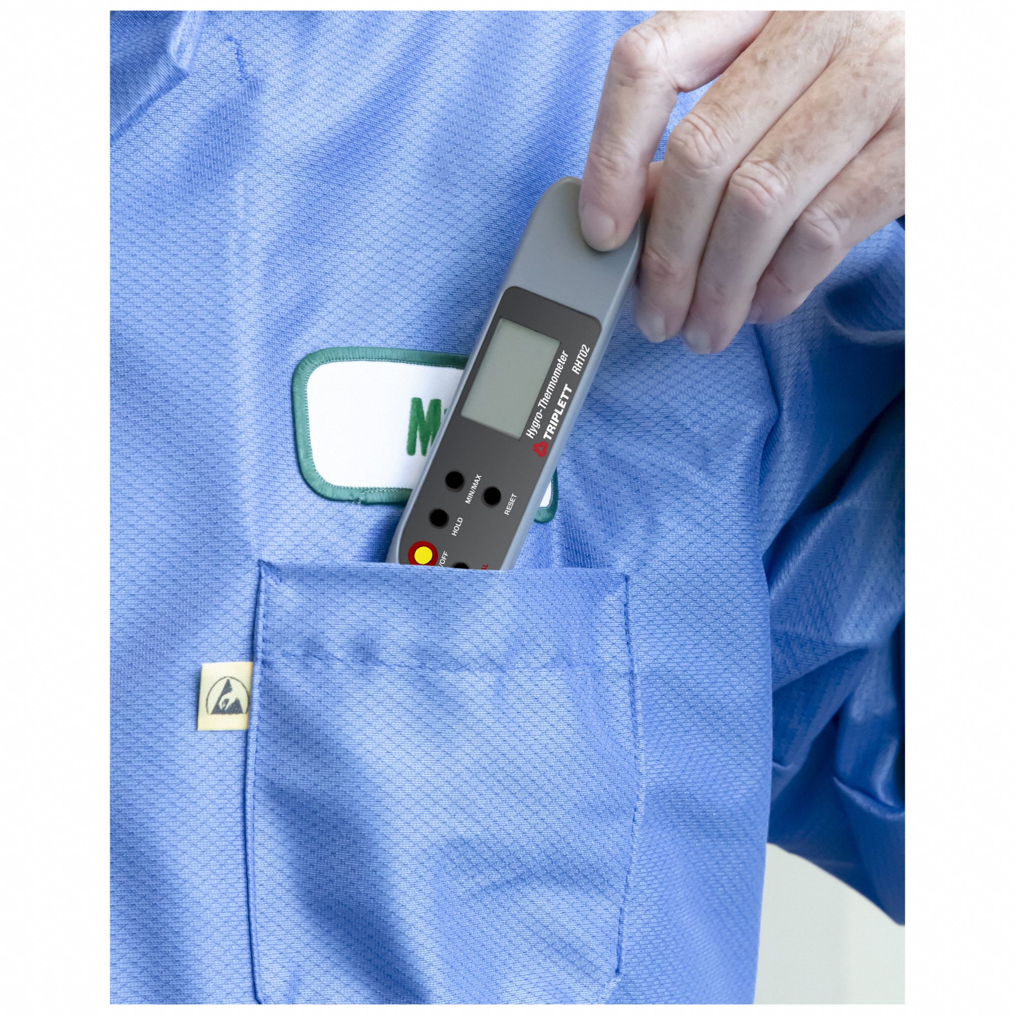 TRIPLETT HUMIDITY PEN/PSYCHROMETER: Onboard, With Cert. of Traceability ...