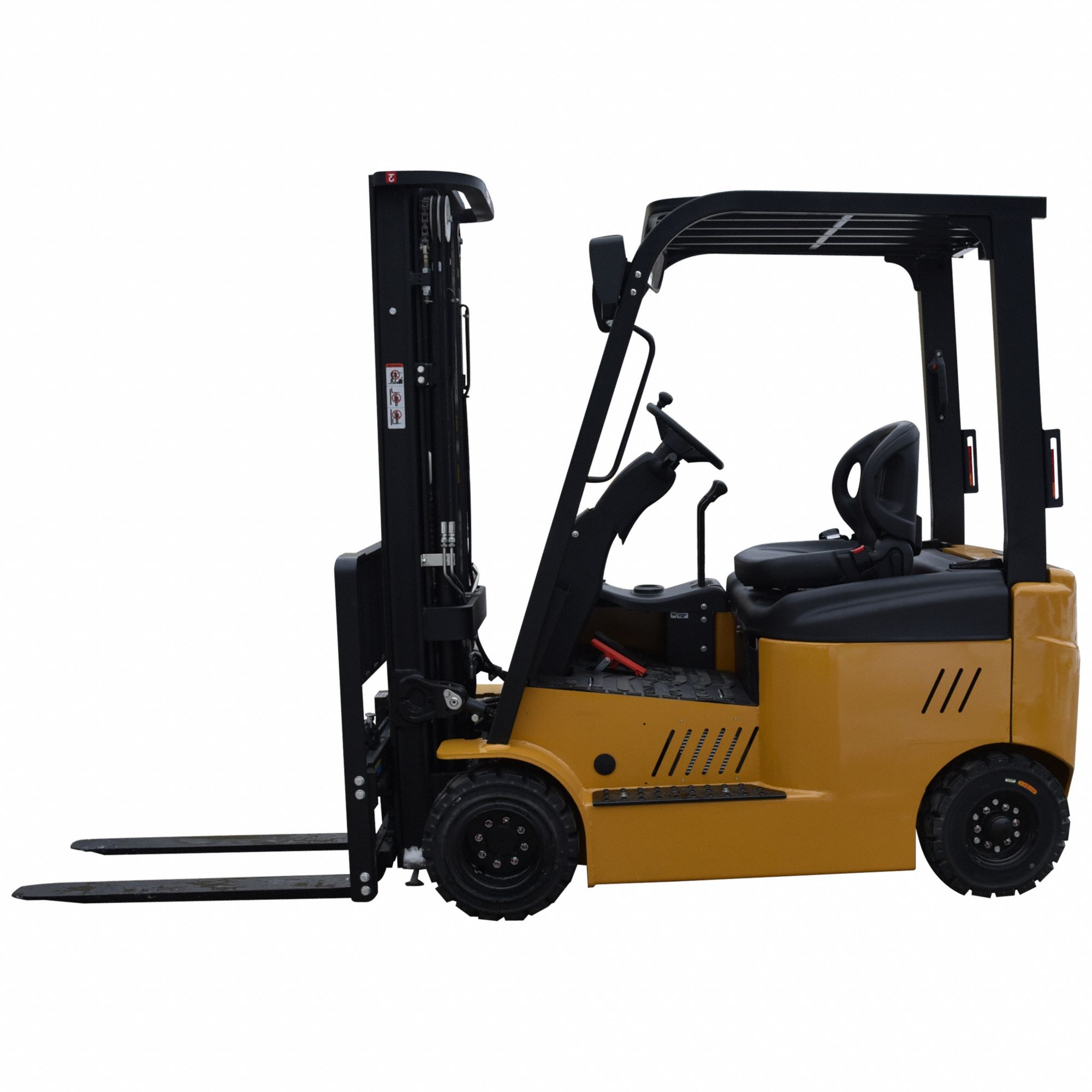 BIG JOE, 4,000 lb Load Capacity, 189 in Lifting Ht Max., Forklift ...