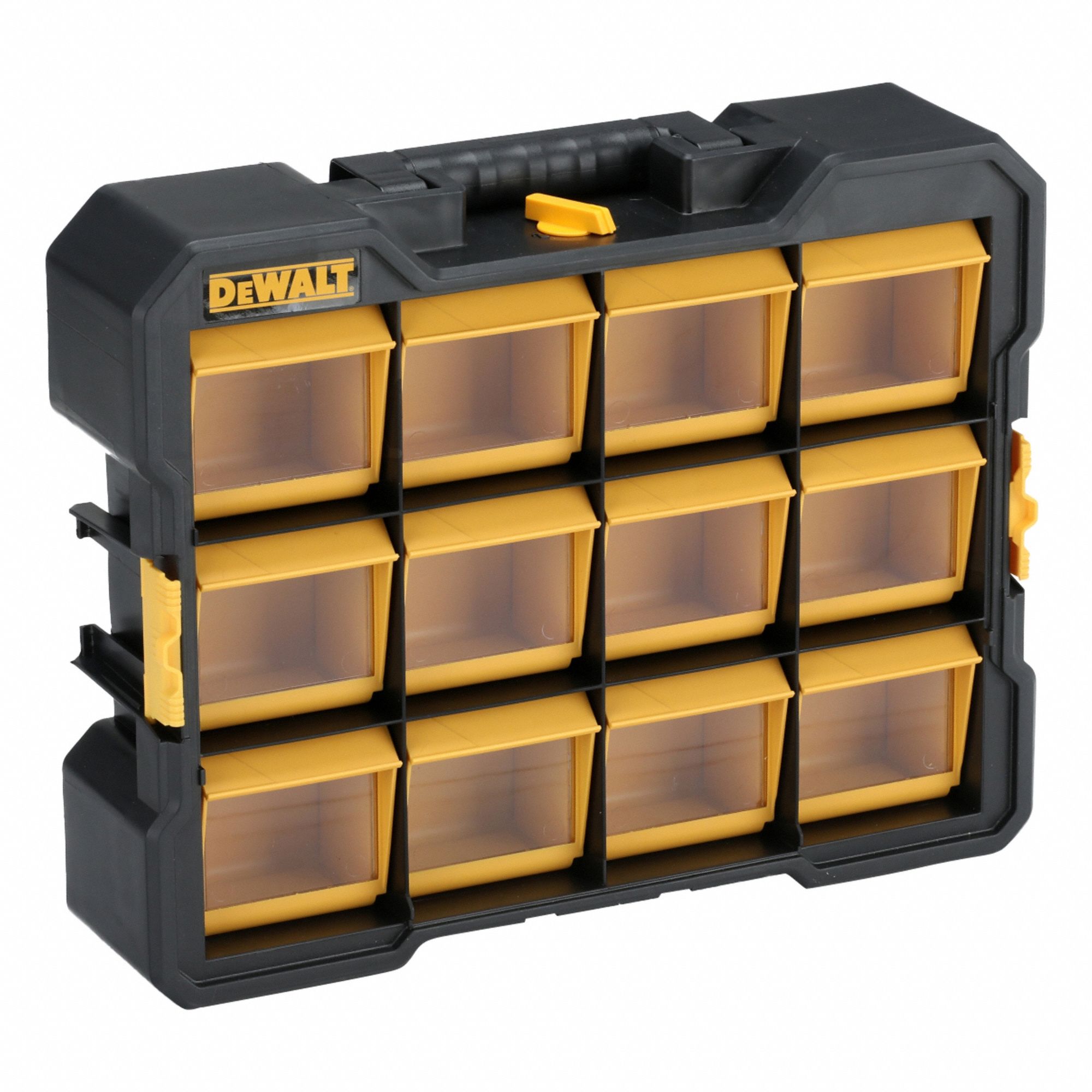 DEWALT, 3 7/8 in W 17 3/4 in D 13 7/8 in H, Plastic, Tool Box - 796N04 ...