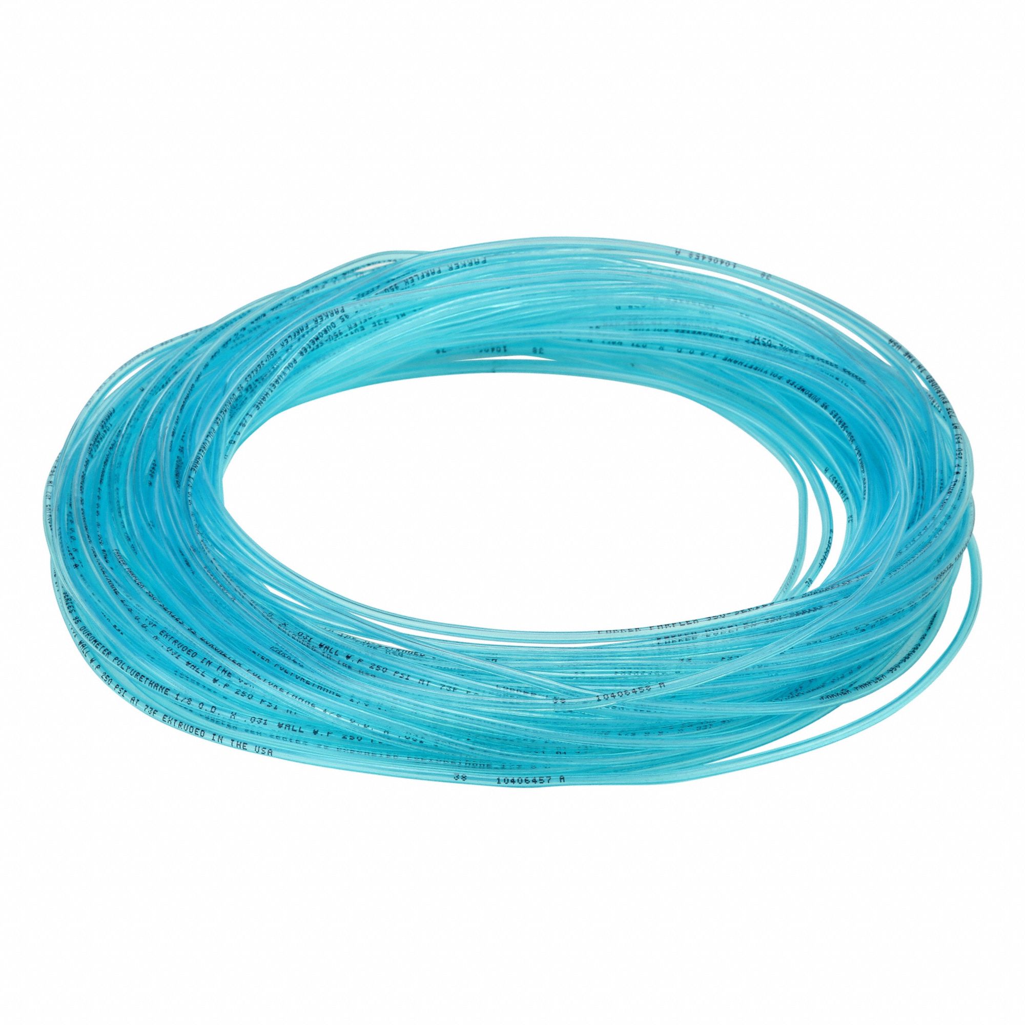 PARKER, Polyurethane, ID 1/16 in, Tubing - 797D94|95U-2-031-TBL-0100 ...