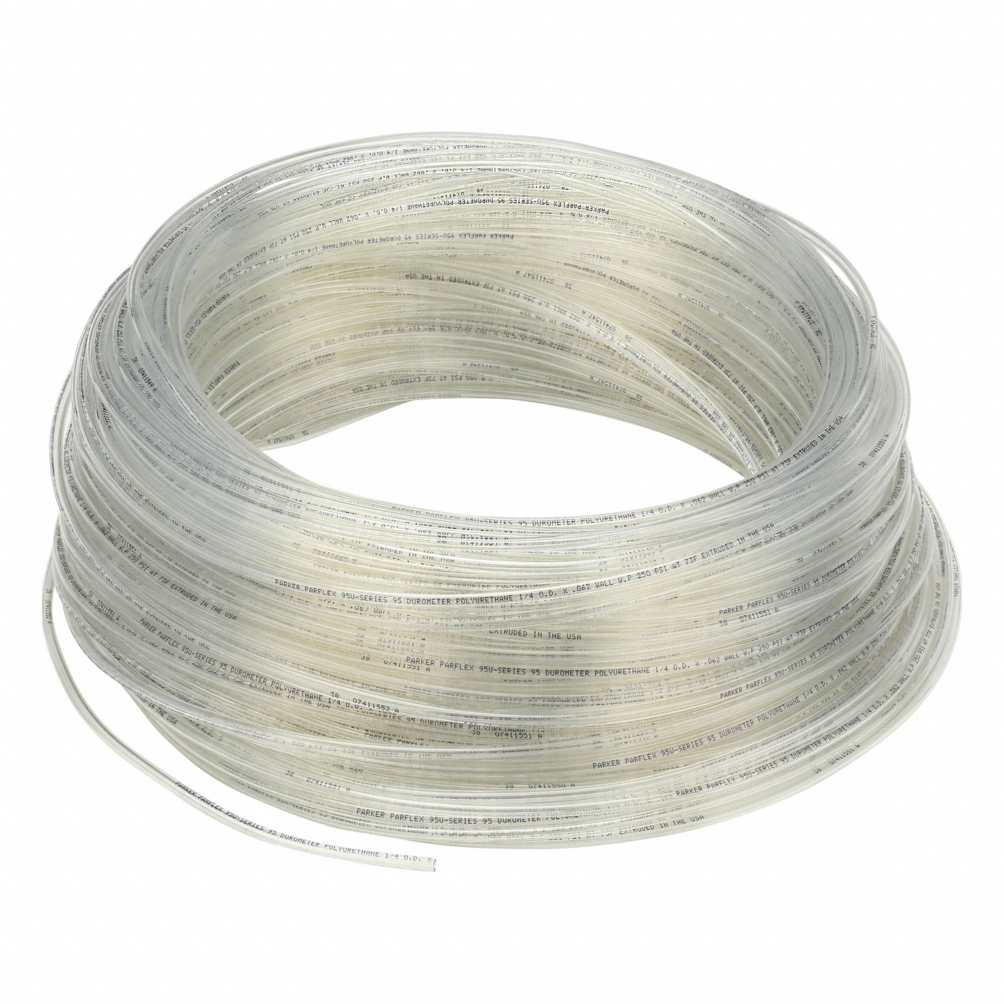 PARKER, Polyurethane, ID 1/8 in, Tubing - 797DC6|95U-4-062-0500 - Grainger