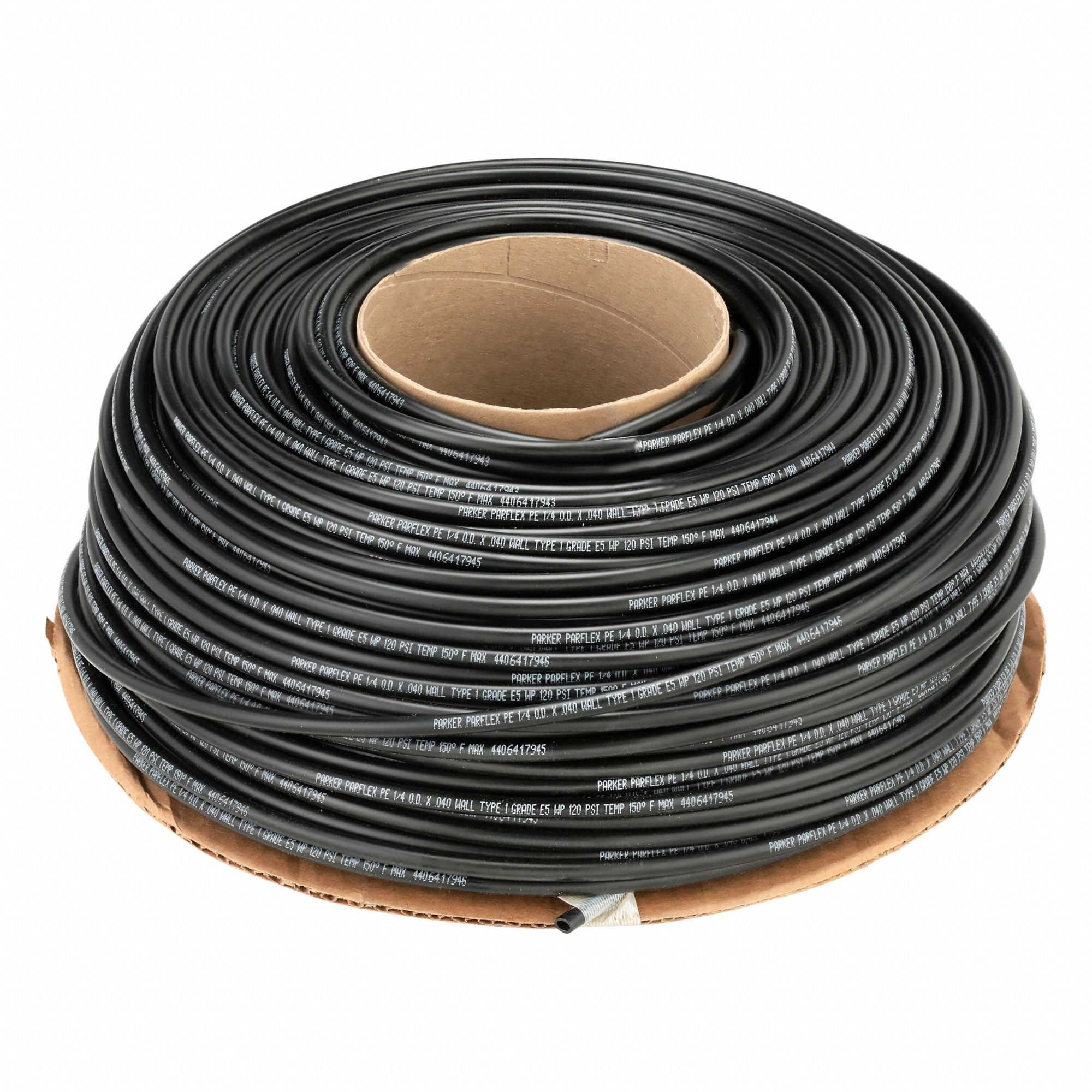 PARKER, Polyethylene, Black, Tubing - 797DP6|EB-43-0500 - Grainger
