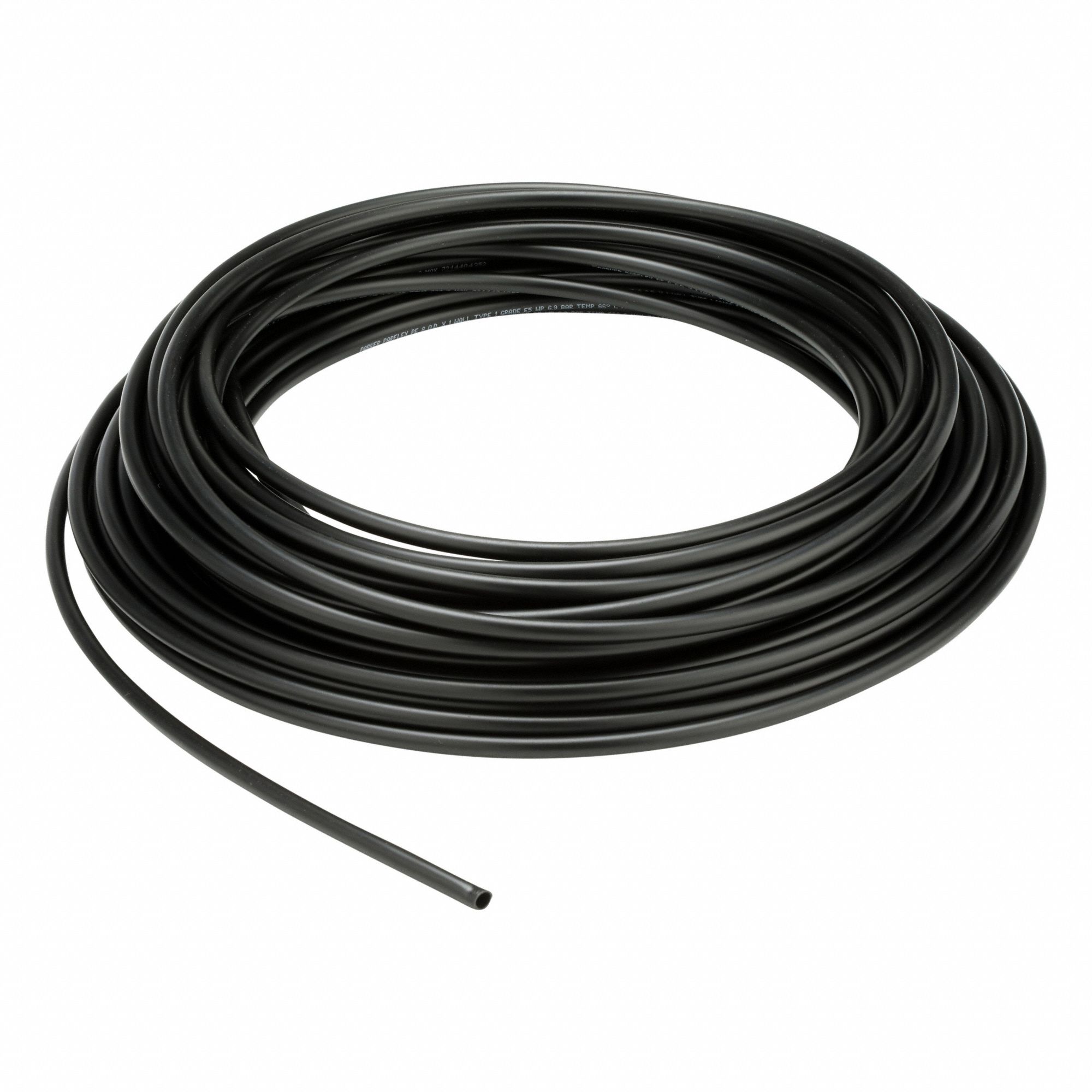 PARKER, Polyethylene, Black, Tubing - 797DU6|EB-8X1-0100 - Grainger