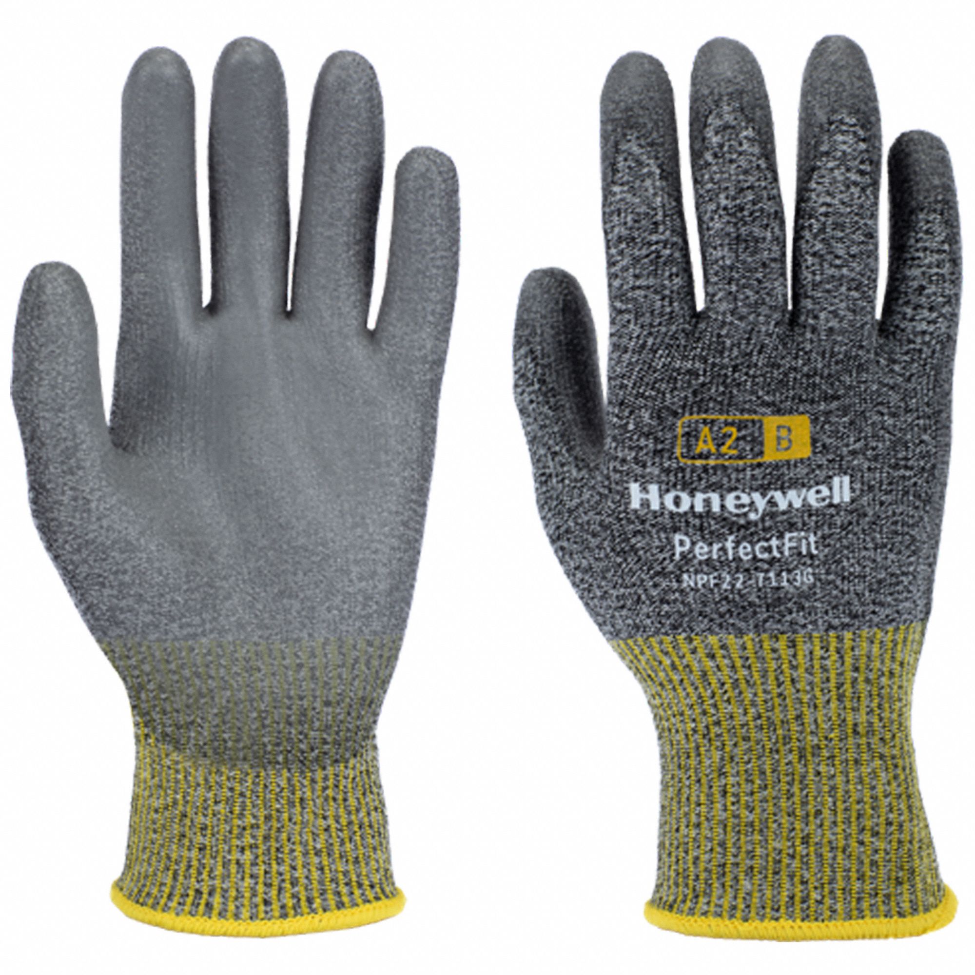 HONEYWELL, XL ( 10 ), ANSI Cut Level A2, Cut-Resistant Gloves - 797G10|NPF22-7113G-10/XL - Grainger