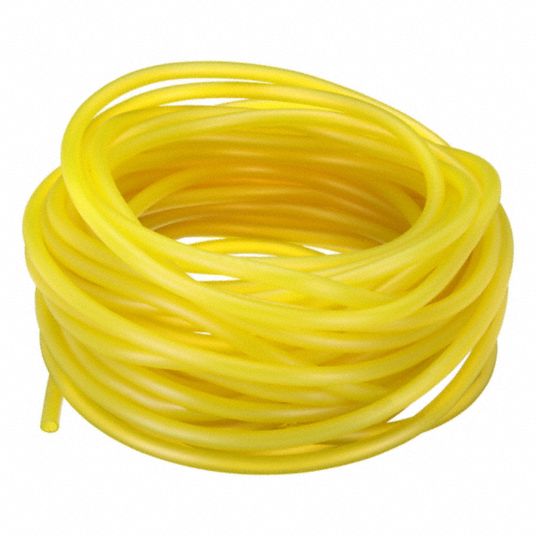 PVC, Yellow, Tubing - 797K11|40409X2-100 - Grainger