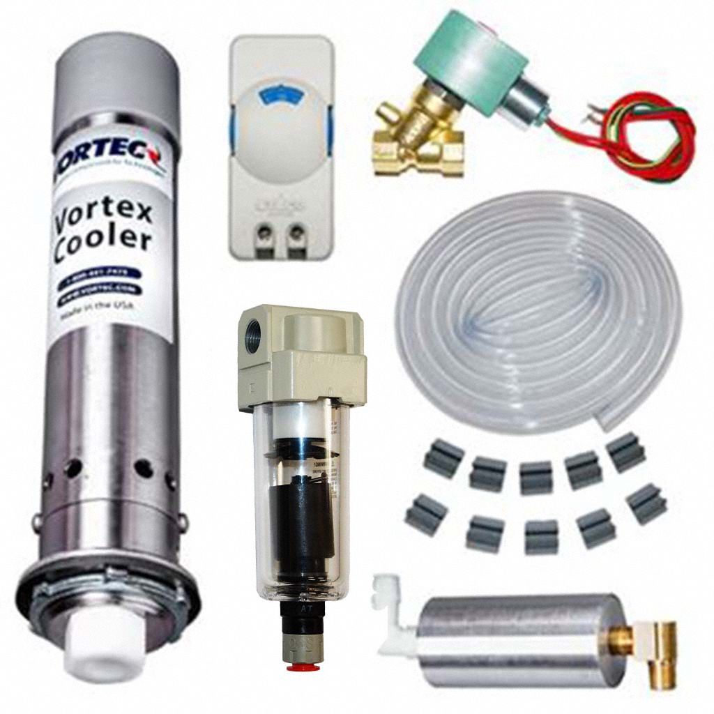 VORTEC, 2,500 BtuH, Corrosion-Resistant & Washdown, Enclosure Cooler ...