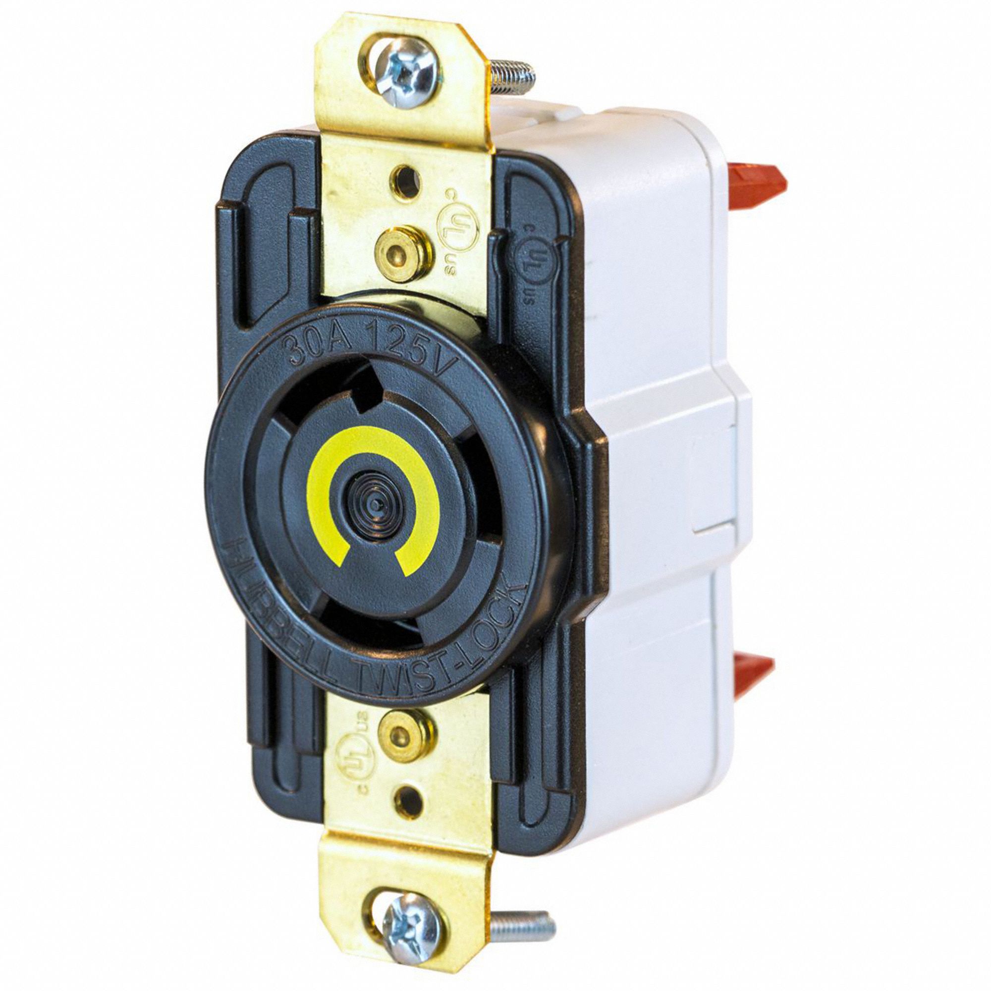 L5-30R, 30 A, Locking Receptacle - 797VF1|HBL2610ST - Grainger