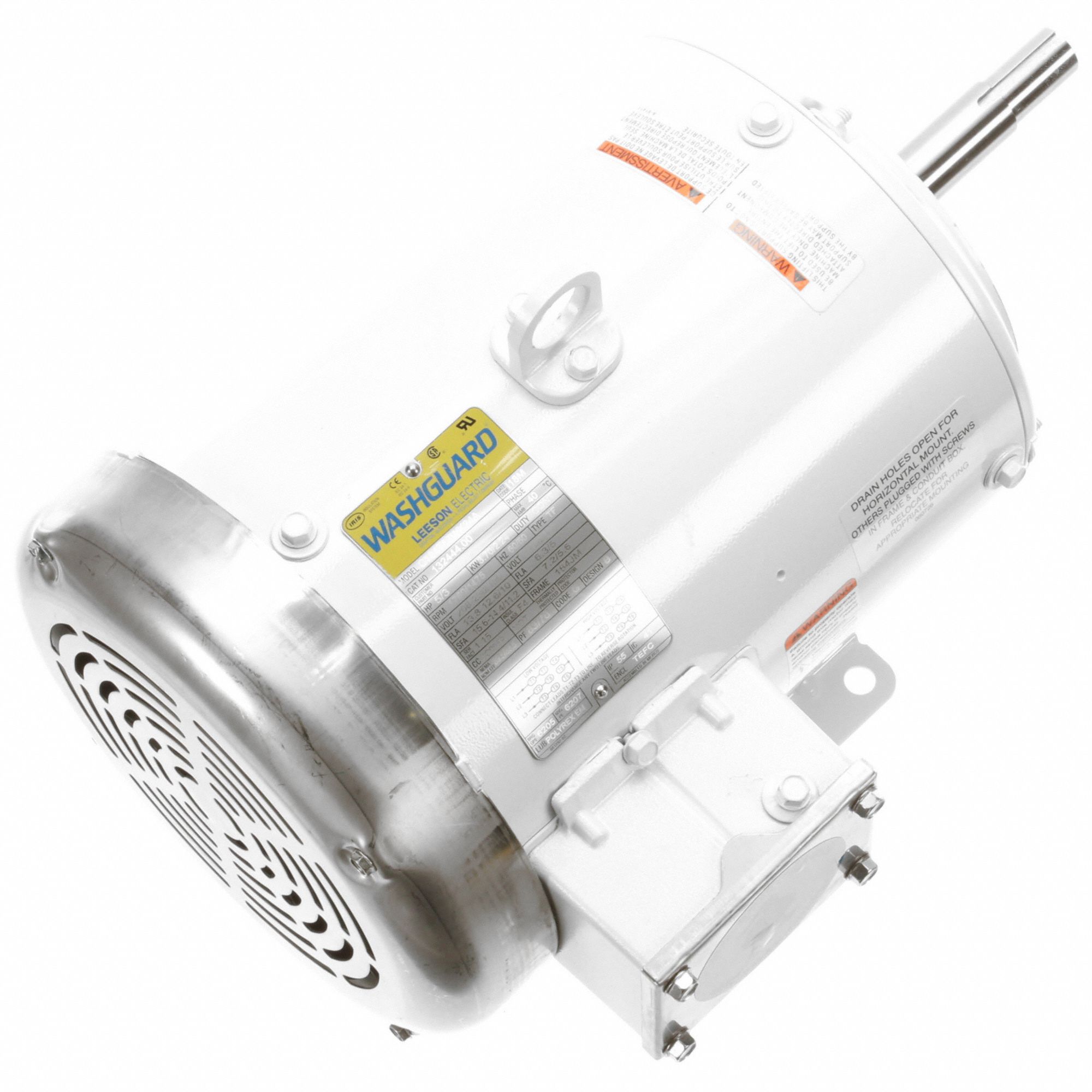 LEESON, Three-Phase, 5 hp Horsepower, Washdown Motor - 798GC8|132444.00 ...
