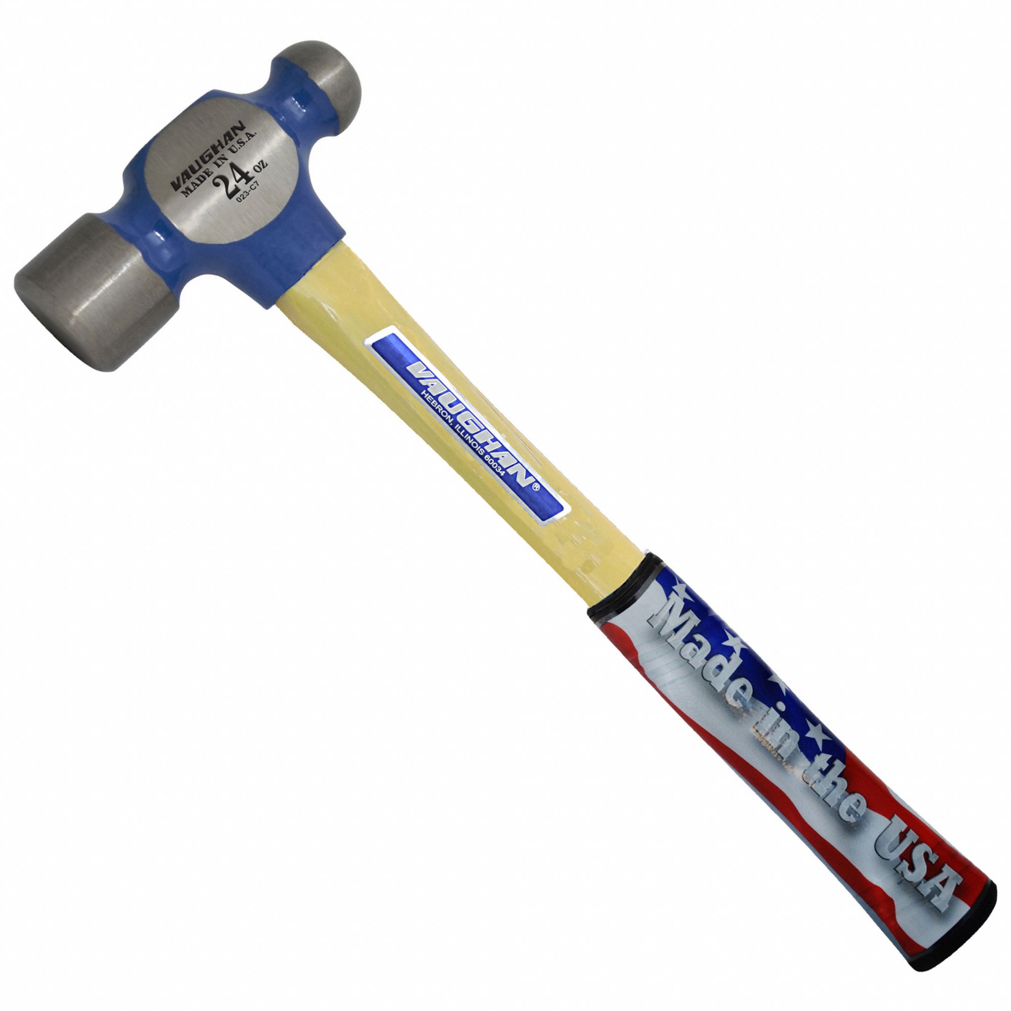 Fiberglass, Steel, Ball Peen Hammer - 799EG4|FS224 - Grainger