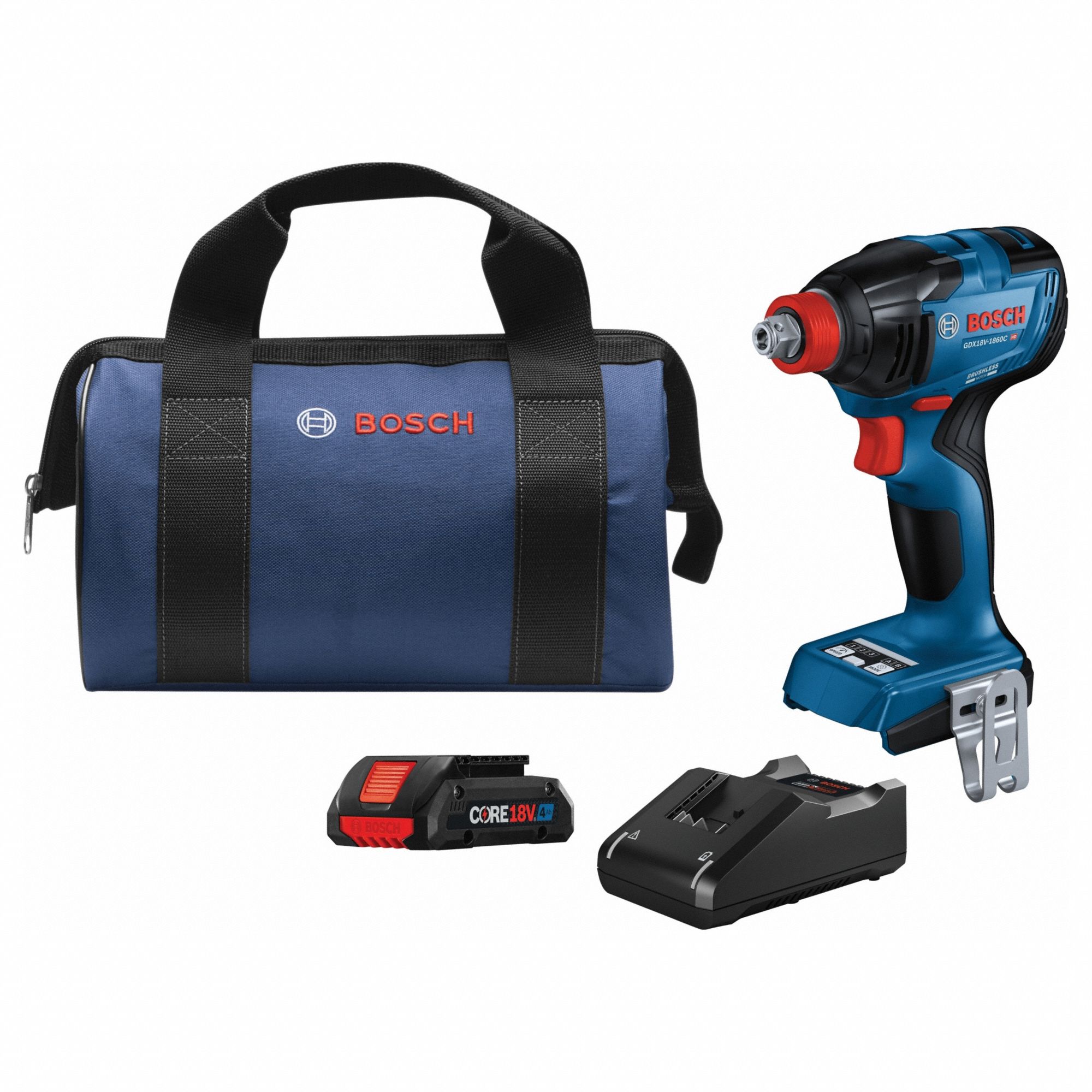 1,860 in-lb Max. Torque, 3,400 RPM No Load Speed, Impact Driver ...