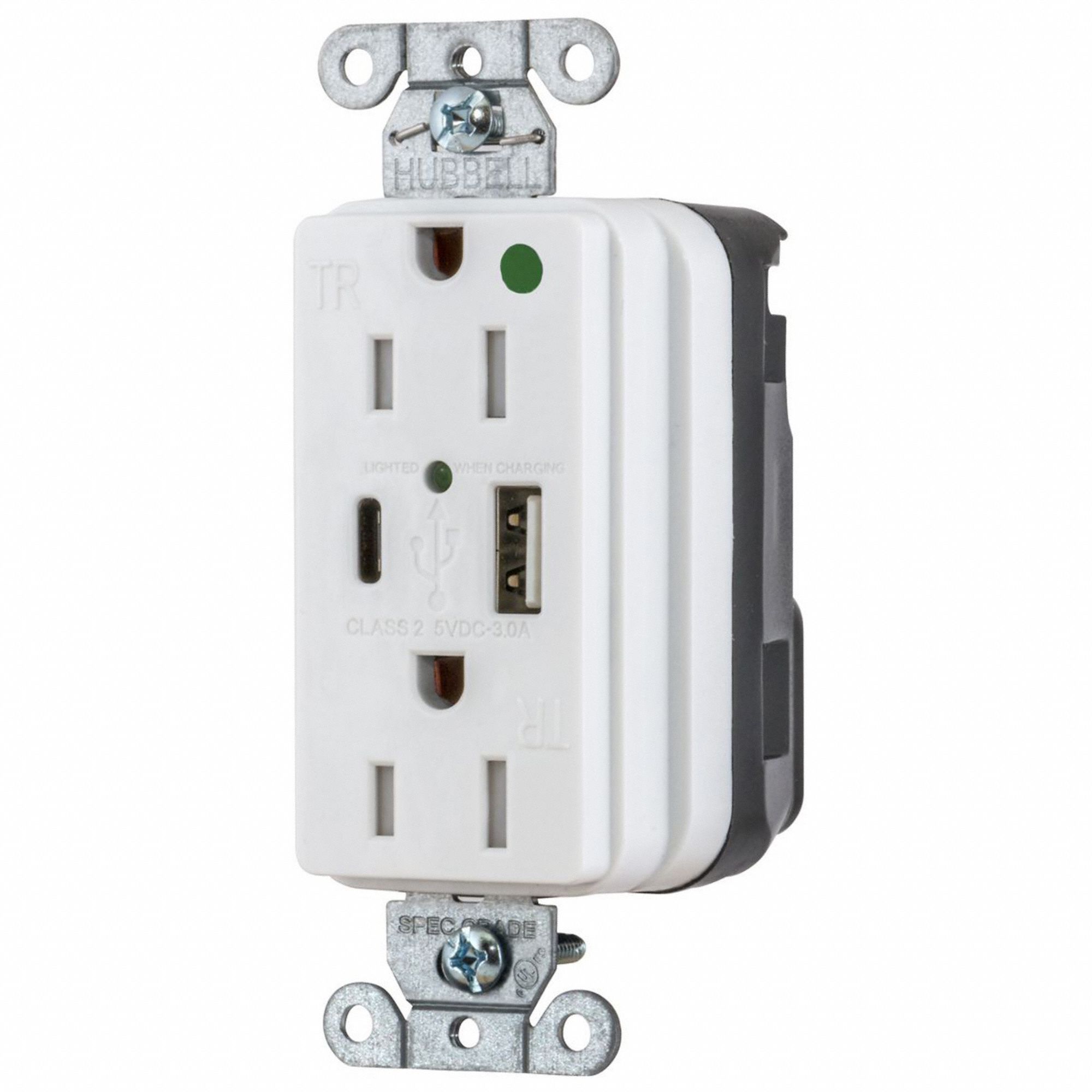 5-15R, 15 A, Snapconnect receptacle - 799ZC6|SNAP8200UACW - Grainger