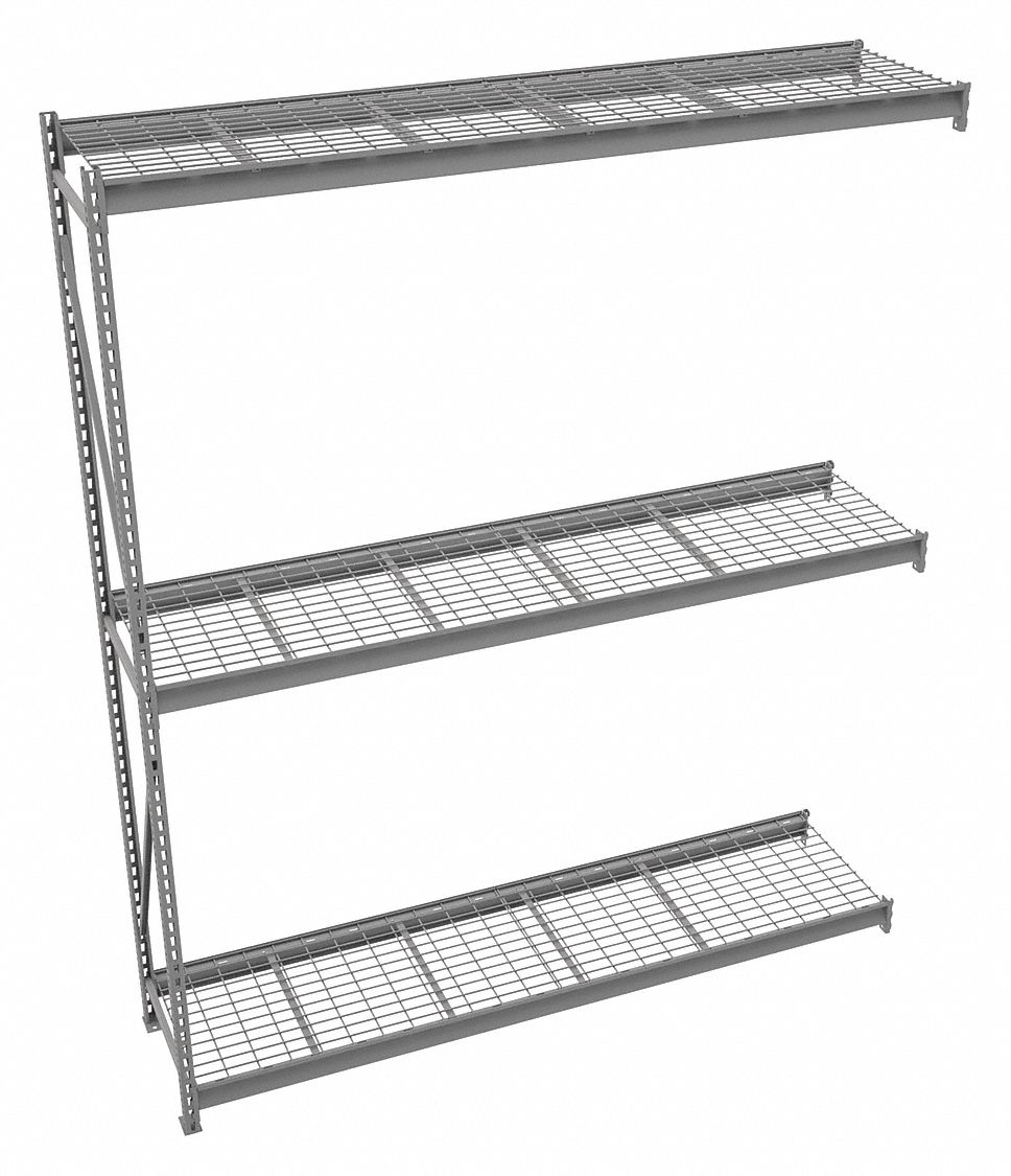 TENNSCO, Add-On, Heavy-Duty, Bulk Storage Rack - 7B217|6940 - Grainger