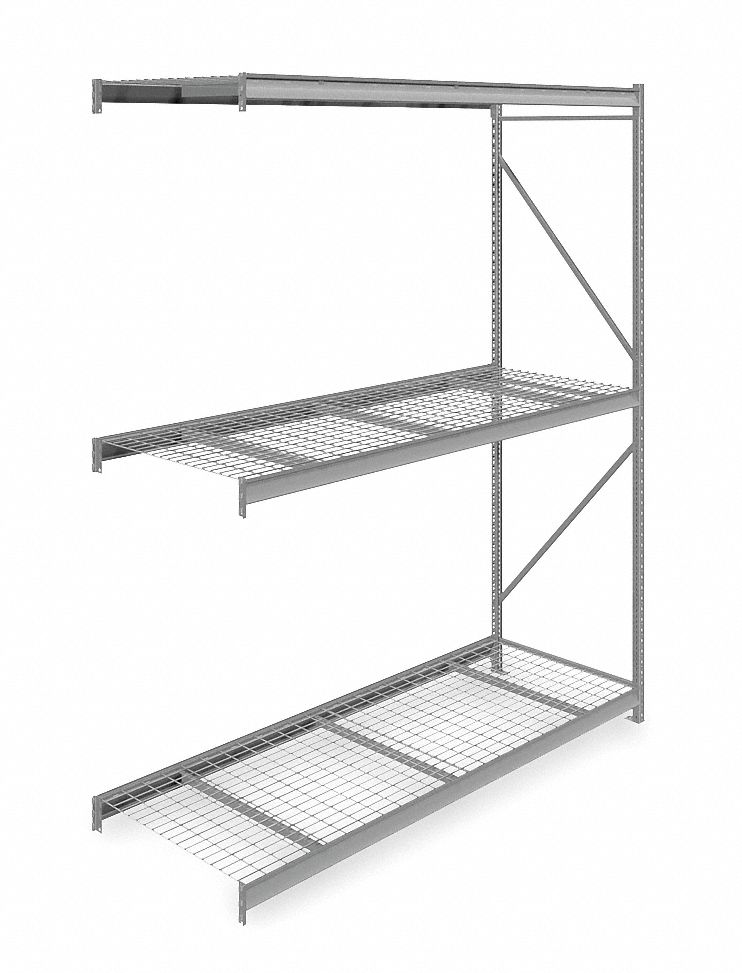 TENNSCO, Add-On, Heavy-Duty, Bulk Storage Rack - 7B220|6940 - Grainger