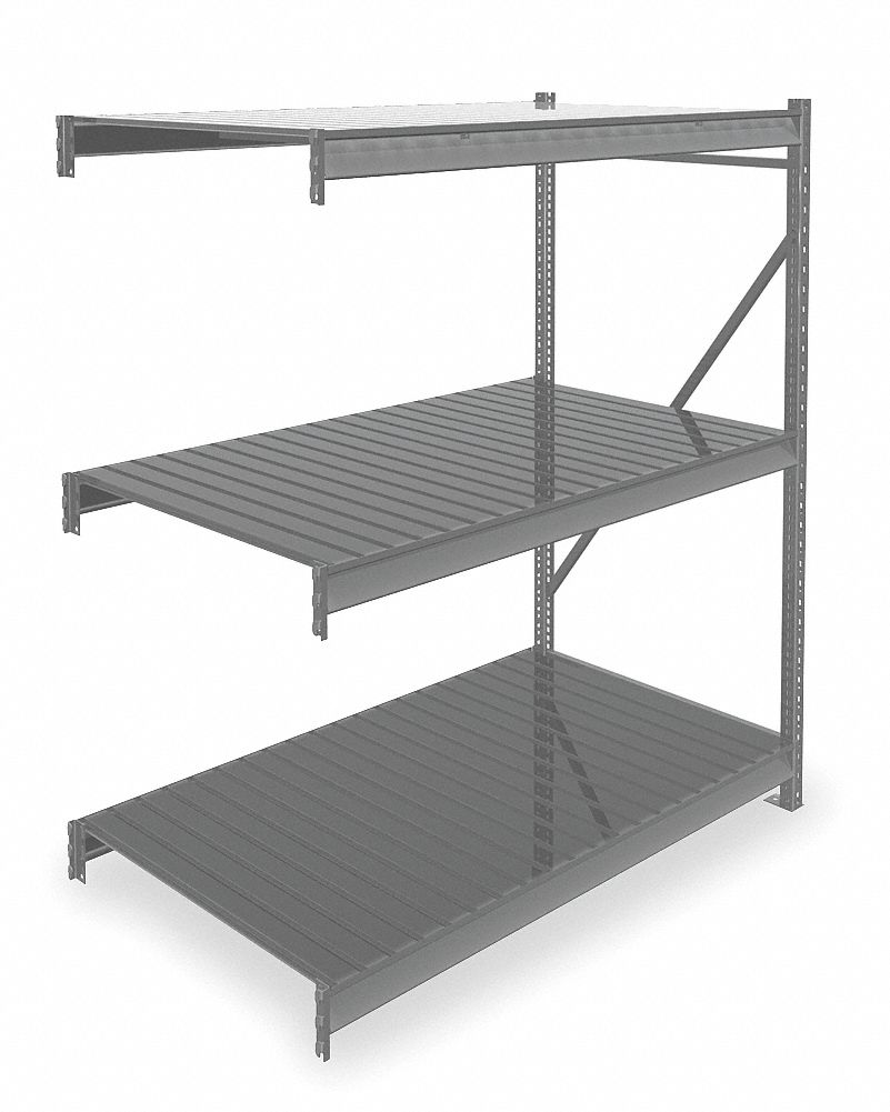 TENNSCO, Add-On, Heavy-Duty, Bulk Storage Rack - 7B262|6940 - Grainger