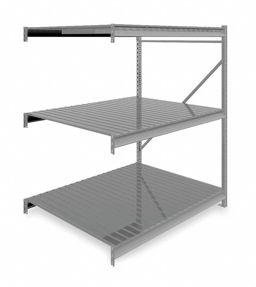 TENNSCO, Add-On, Heavy-Duty, Bulk Storage Rack - 7B263|6940 - Grainger