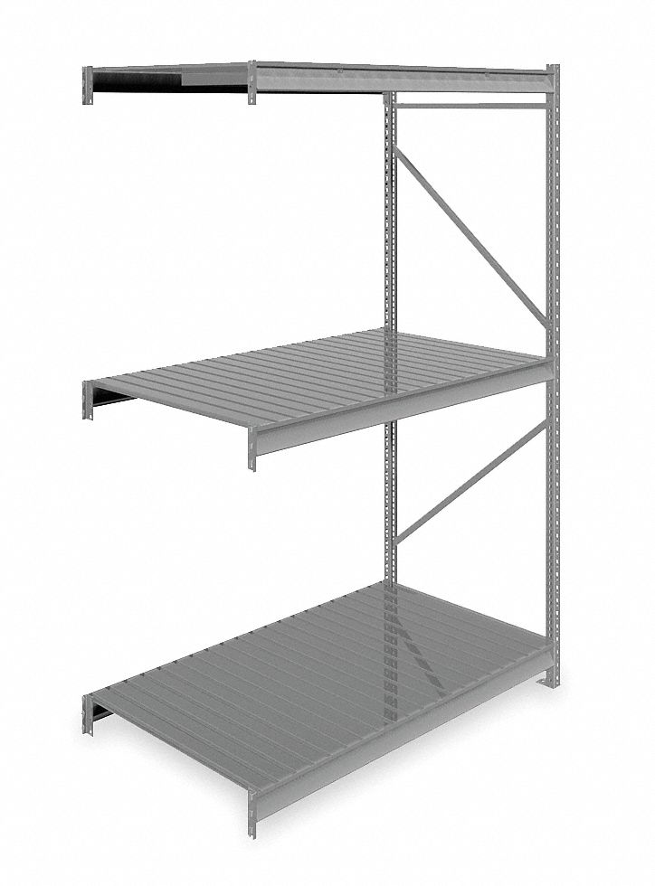 TENNSCO, Add-On, Heavy-Duty, Bulk Storage Rack - 7B310|6940 - Grainger