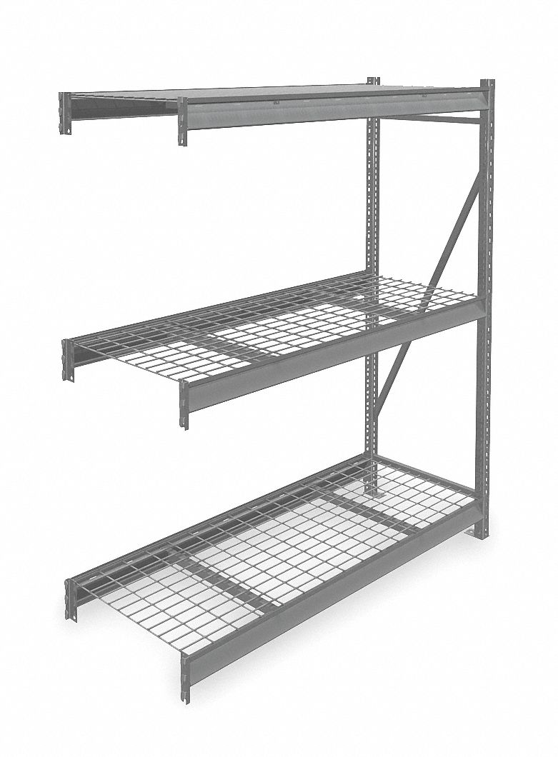TENNSCO, Add-On, Heavy-Duty, Bulk Storage Rack - 7B324|6940 - Grainger
