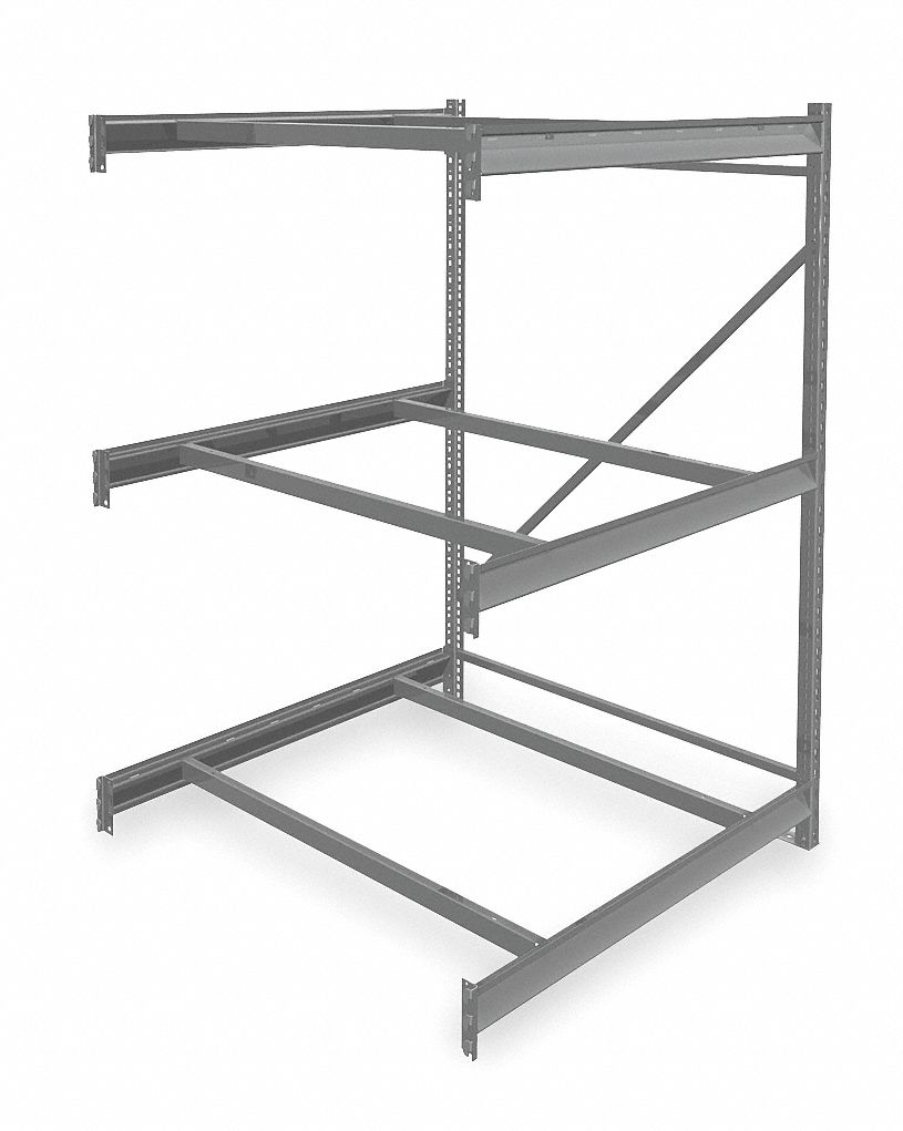 TENNSCO, Add-On, Heavy-Duty, Bulk Storage Rack - 7B897|6940 - Grainger
