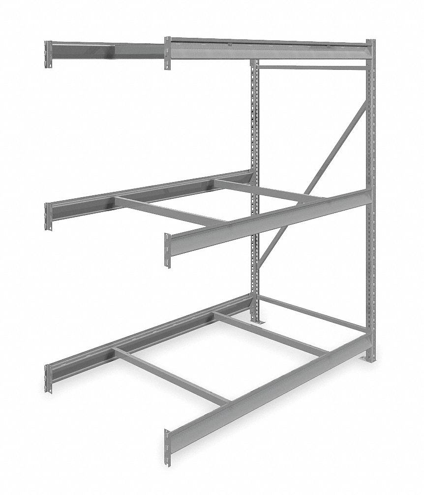 TENNSCO, Add-On, Heavy-Duty, Bulk Storage Rack - 7B899|6940 - Grainger