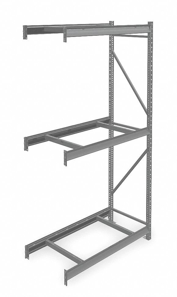 TENNSCO, Add-On, Heavy-Duty, Bulk Storage Rack - 7B907|6940 - Grainger