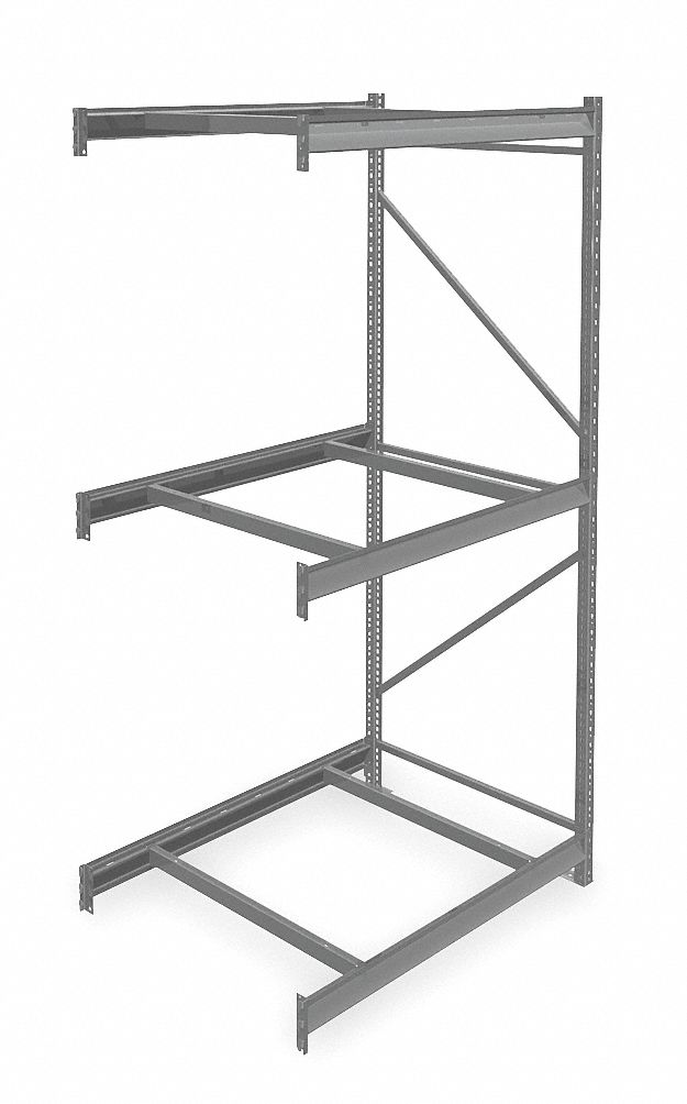 TENNSCO, Add-On, Heavy-Duty, Bulk Storage Rack - 7B908|6940 - Grainger