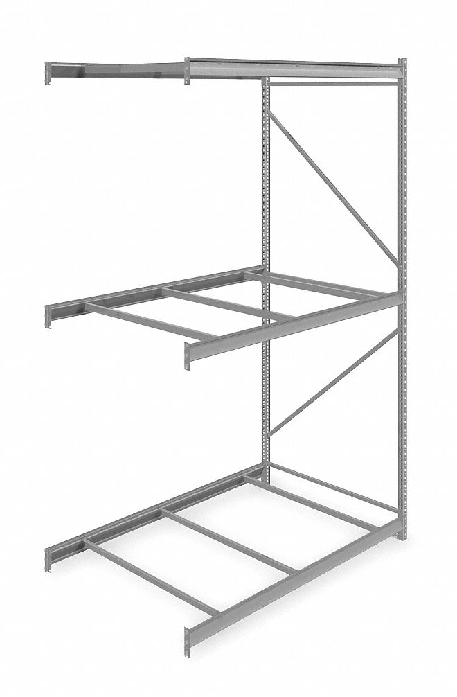 TENNSCO, Add-On, Heavy-Duty, Bulk Storage Rack - 7B927|6940 - Grainger