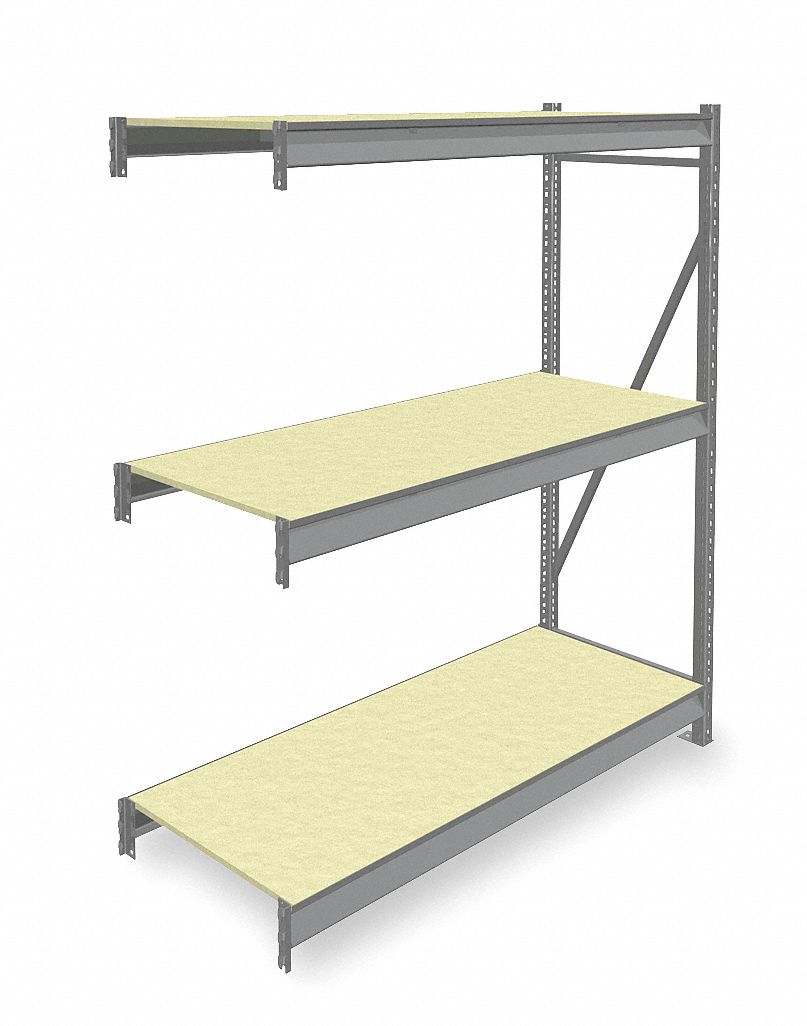 TENNSCO, Add-On, Heavy-Duty, Bulk Storage Rack - 7B934|6940 - Grainger