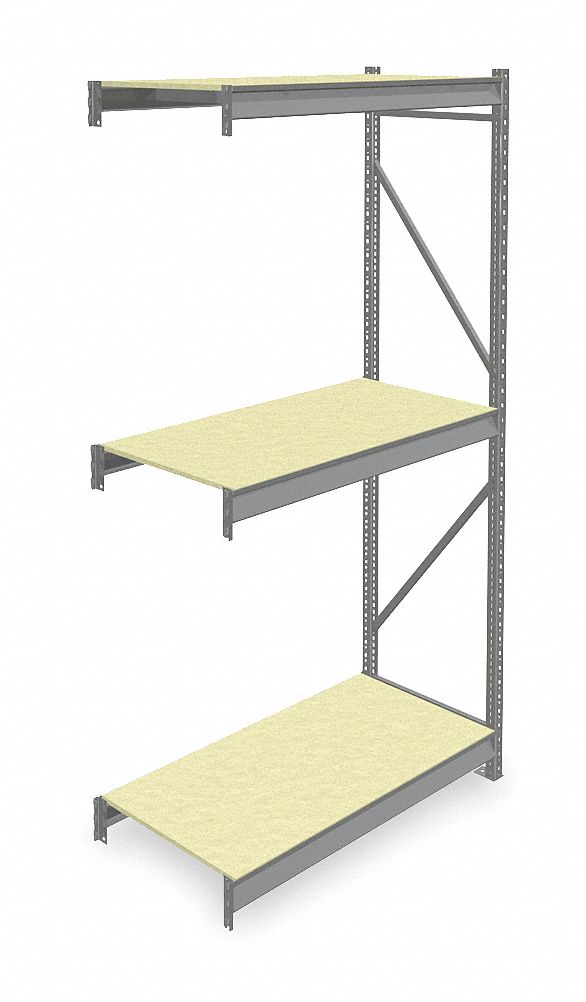 TENNSCO, Add-On, Heavy-Duty, Bulk Storage Rack - 7B943|6940 - Grainger