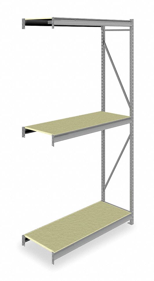 TENNSCO, Add-On, Heavy-Duty, Bulk Storage Rack - 7B958|6940 - Grainger