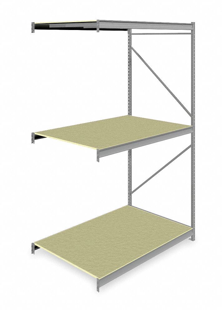 TENNSCO, Add-On, Heavy-Duty, Bulk Storage Rack - 7B963|6940 - Grainger