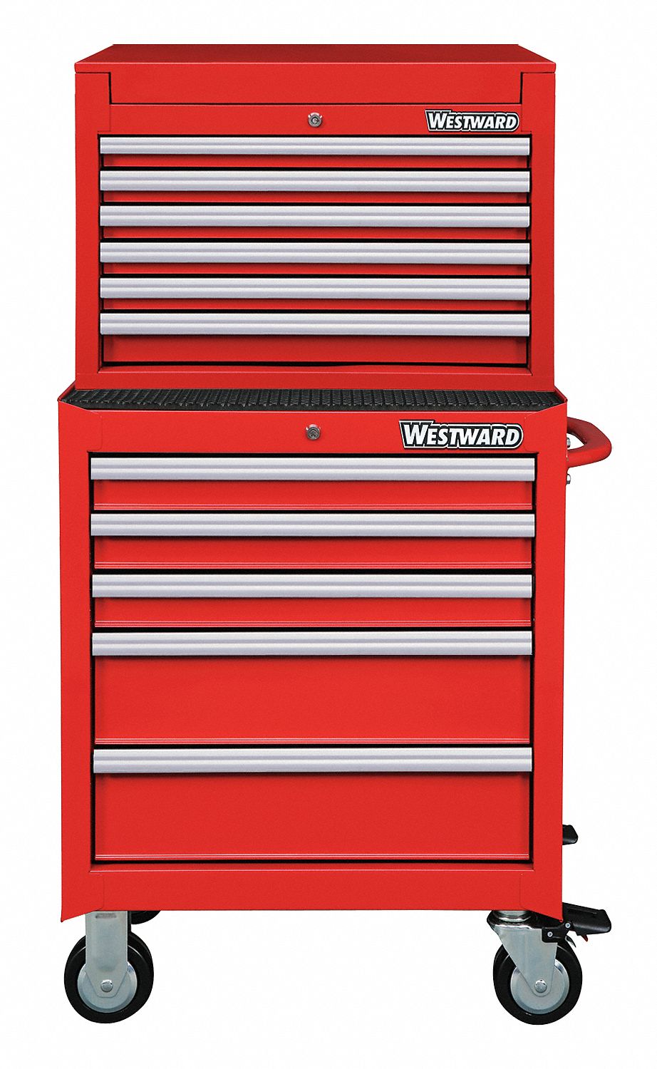 WESTWARD, 11 Drawers, Light Duty, Tool Chest and Cabinet Combination ...