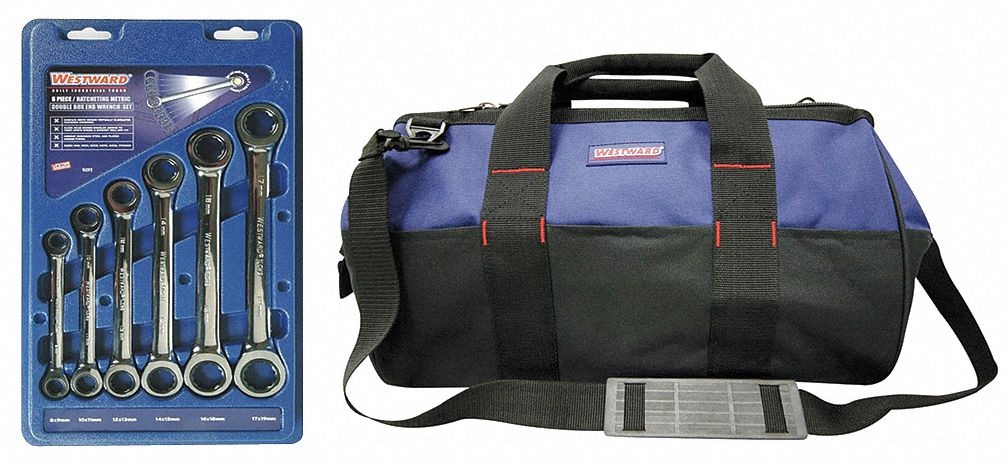 Box End Wrench Set, Full Polish Chrome, Insulated No - Grainger