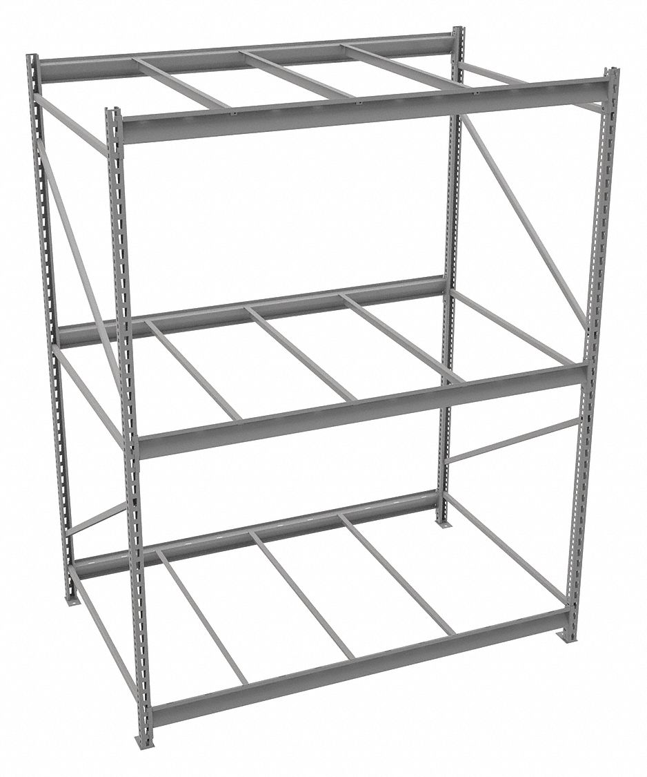 TENNSCO, Starter, Heavy-Duty, Bulk Storage Rack - 7D029|6940 - Grainger