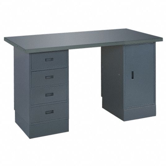 EDSAL, Steel, 72 in x 30 in, Workbench - 7D149|4TW35 - Grainger