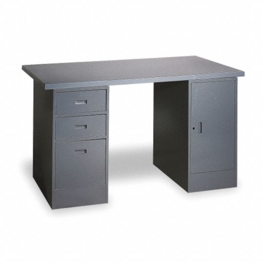 EDSAL, Steel, 60 in x 30 in, Workbench - 7D157|4TW34 - Grainger