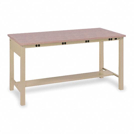 EDSAL Workbench, Laminate, 36 in Depth, 37 in Height, 72 in Width, 2000 ...