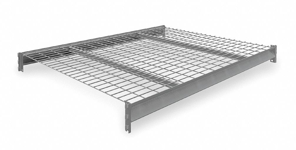 TENNSCO, 60 in x 48 in, 14 ga Beams, Shelf - 7D443|6940 - Grainger