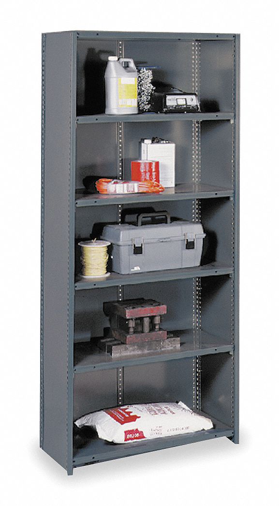 Standalone, Medium-Duty, Metal Shelving - 7E502|1 - Grainger