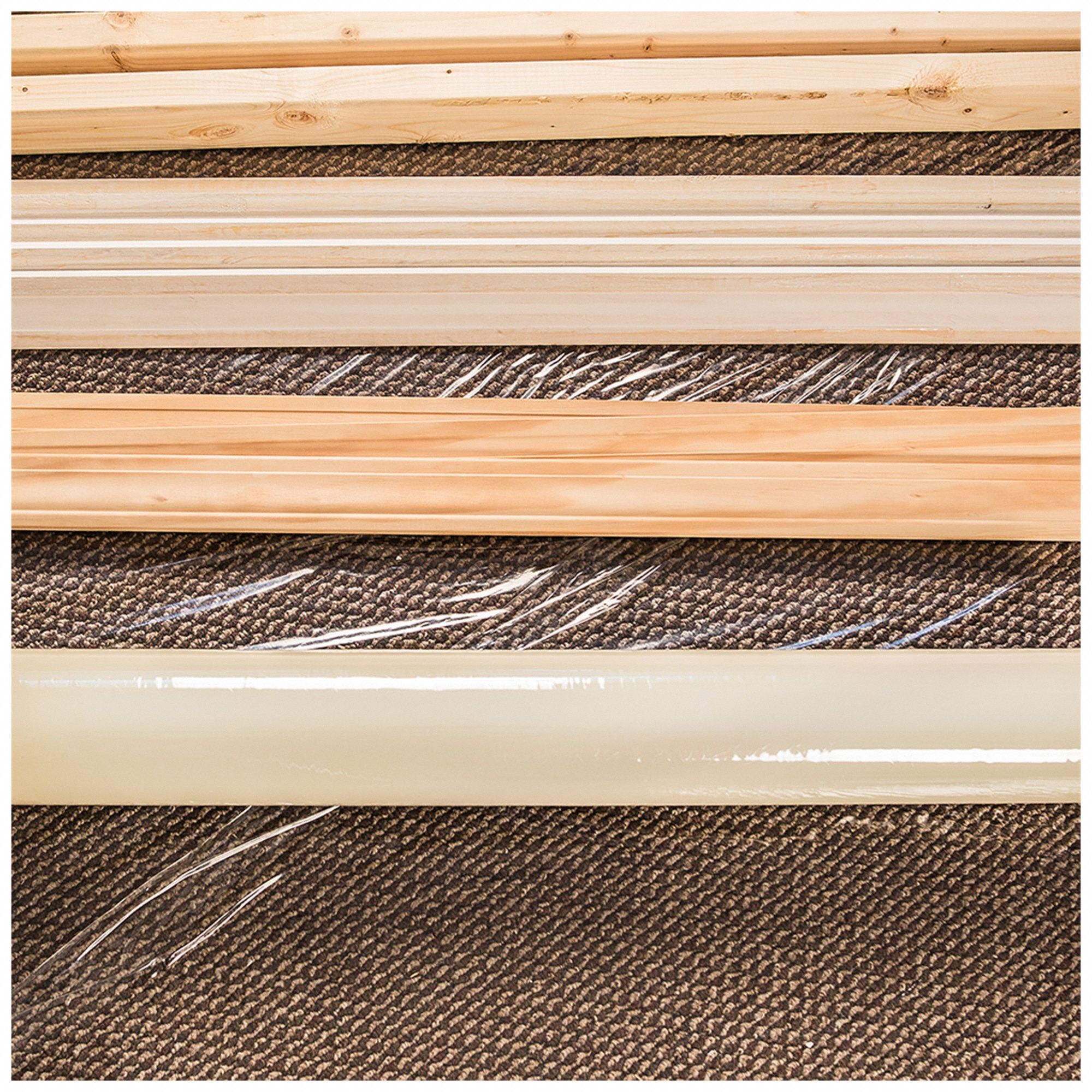 SURFACE SHIELDS Carpet Protection: 2.5 mil Thick, 24 in Wd, 500 ft Lg ...