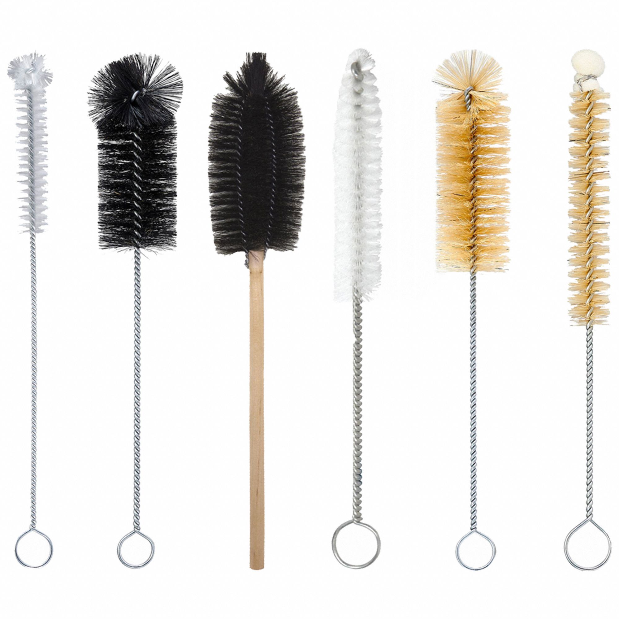 6 1/4 in_7 in_8 in_11 in_13 in_16 in Overall Lg, Natural Hair/Nylon ...