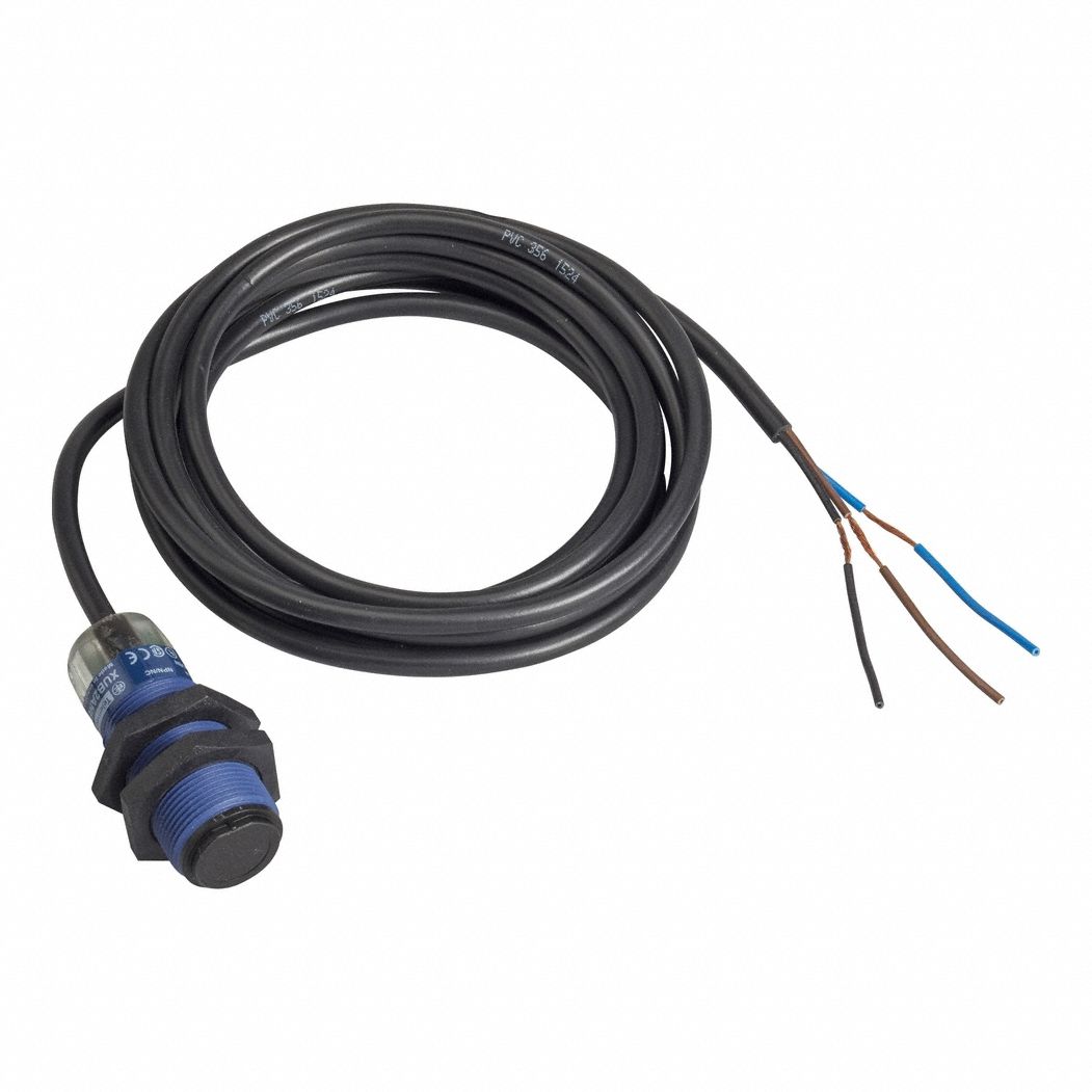 TELEMECANIQUE SENSORS, 18 mm Dia., Non-Terminated Cable, Cylindrical Proximity Sensor - 48L831 ...