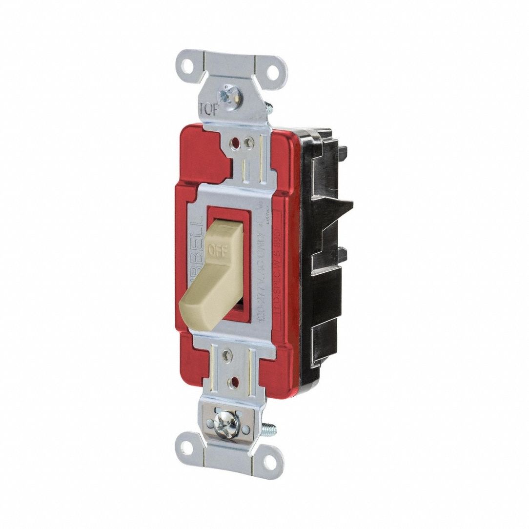 HUBBELL, Toggle Switch, 3-Way, Wall Switch - 902X21|HBL1223STI - Grainger