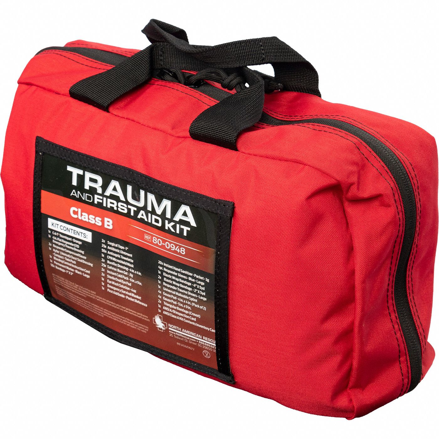 231 Components, Nylon, First Aid Trauma Kit - 55MW50|80-0948 - Grainger
