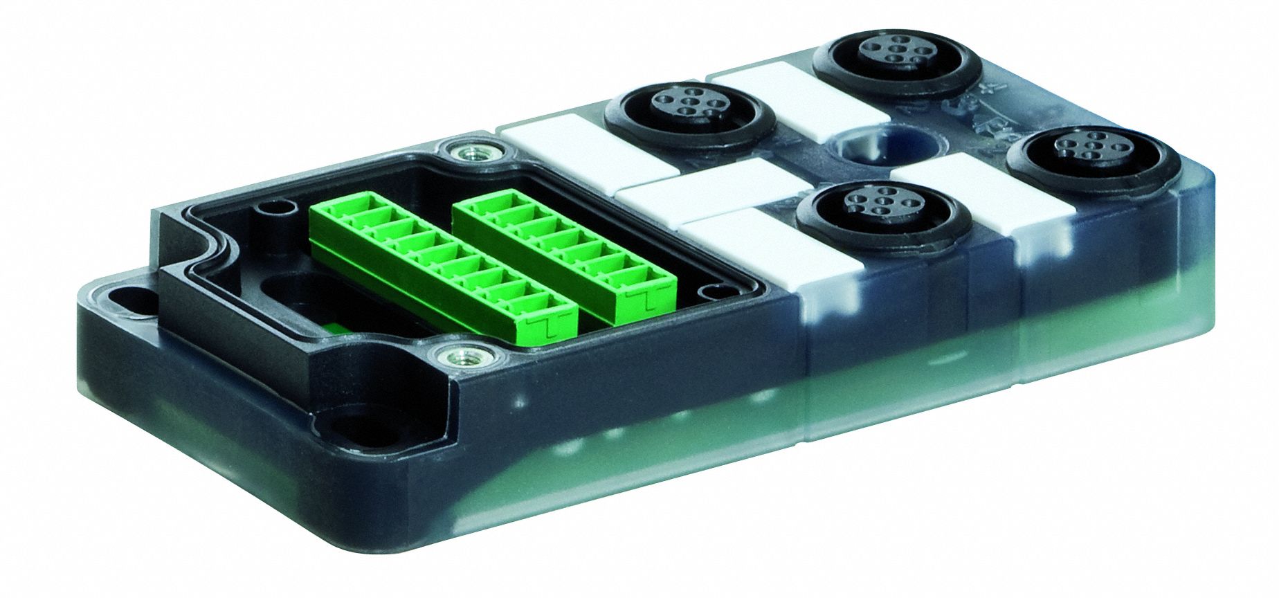 MURRELEKTRONIK, EXACT12, 4 Ports, M12 distribution block - 852UC5|8000 ...