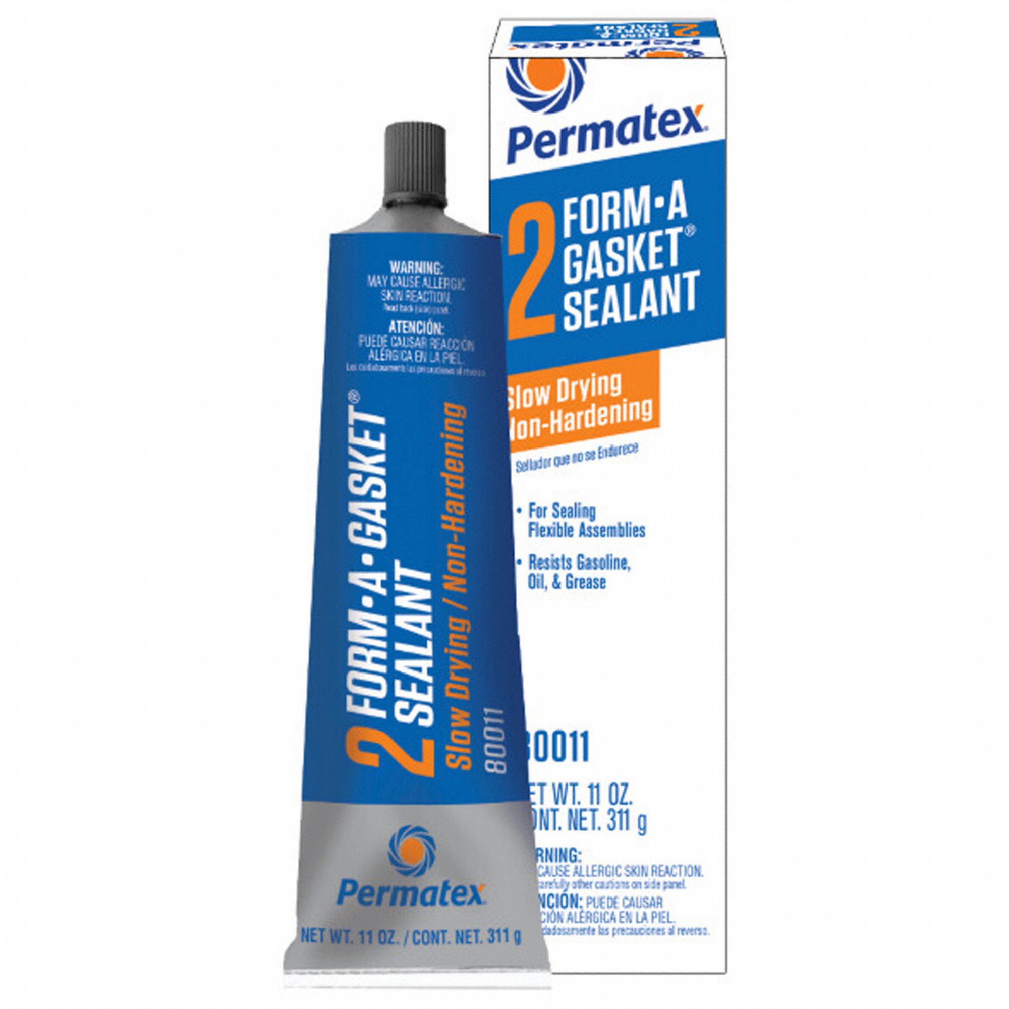 PERMATEX Form a Gasket No 2 11 Oz Gasket Sealant 2GXY1 80011