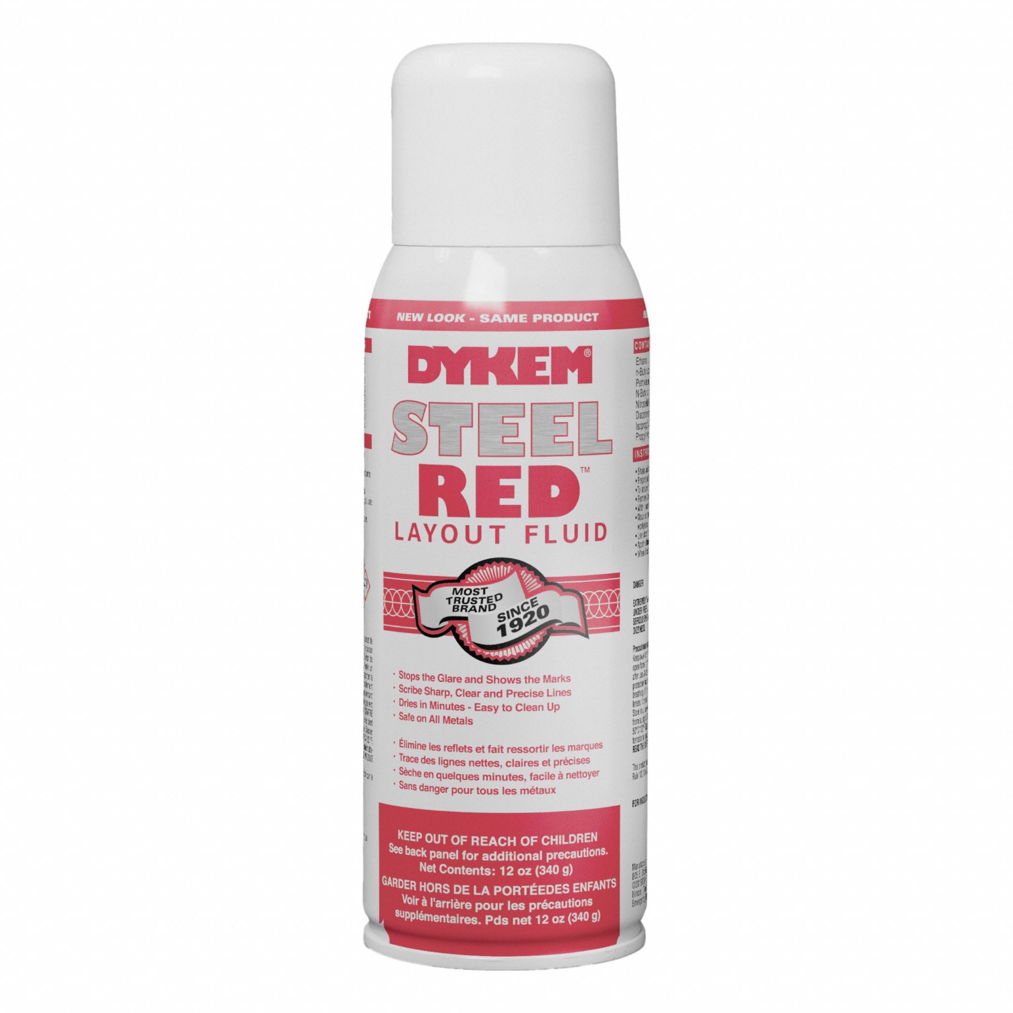 DYKEM, Steel Red, 12 fl oz, Layout Fluid - 2C933|80096 - Grainger