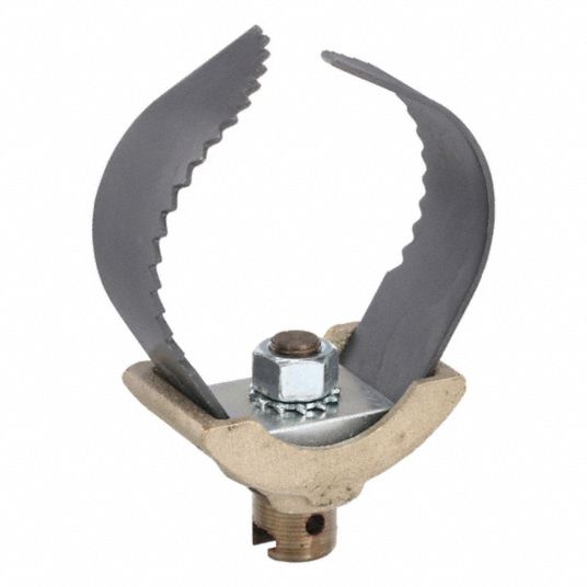 RIDGID, 3/8 in_5/8 in Connection, 3 in Max. Pipe Dia., Drain Cleaning ...